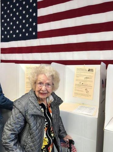 Caldwell 100-year-old casts ballot, says 'I want to have a voice ...