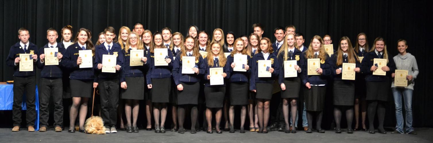 80 Meridian FFA members receive Greenhand, Chapter degrees | Meridian ...
