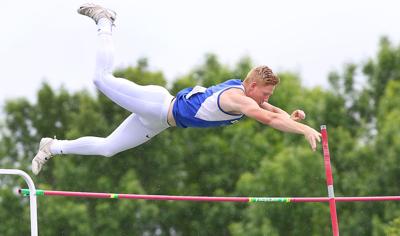 Landon Helms of Emmett hopes to eclipse 18 feet in the pole vault this ...