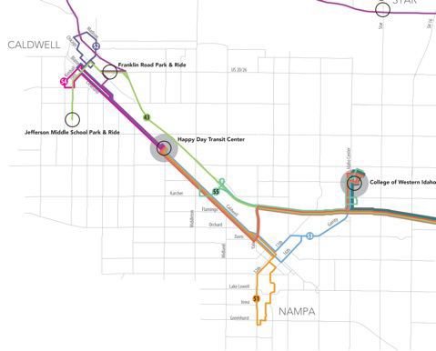 New transit routes coming to Canyon County in January | Local News ...