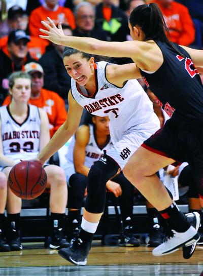 ISU women's bball: Hot-shooting Eagles end Idaho State's 4-game winning ...