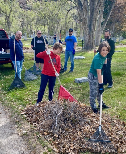 Local youth help to clean up Pocatello Cemetery | Community ...