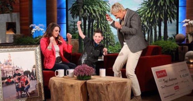 Ellen grants Rigby boy’s wish | Members | idahostatejournal.com