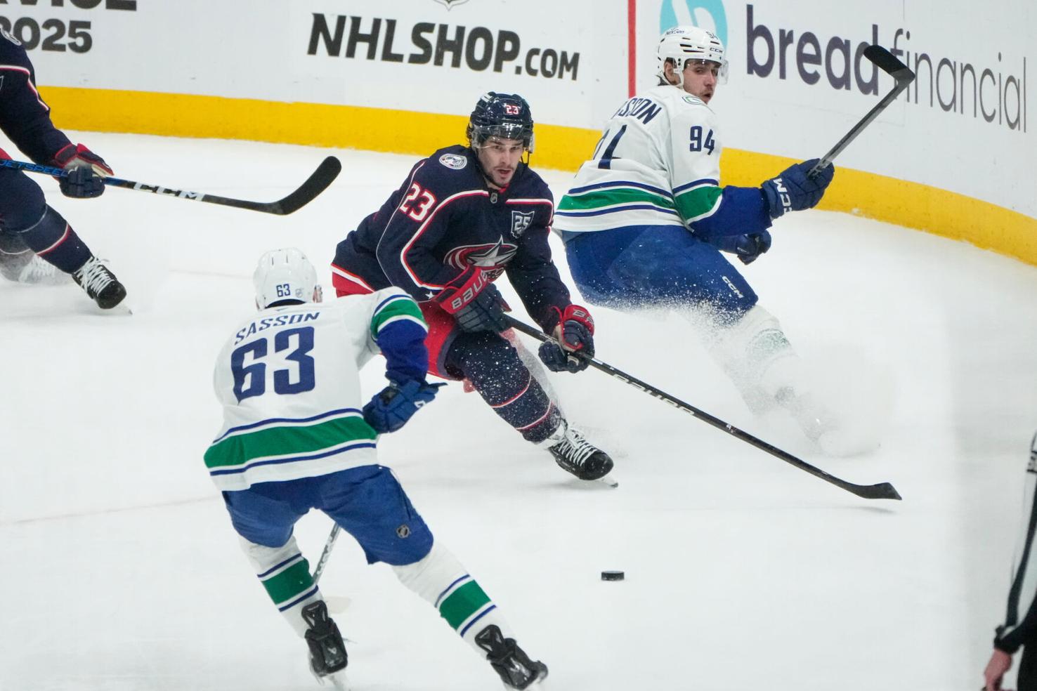 Canucks Blue Jackets Hockey | National | idahostatejournal.com