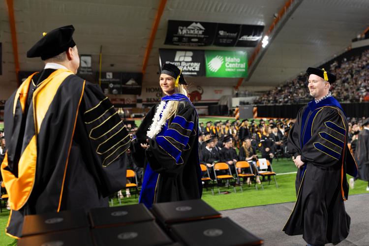 Photos of Idaho State University's commencement ceremonies at ICCU Dome | Freeaccess ...