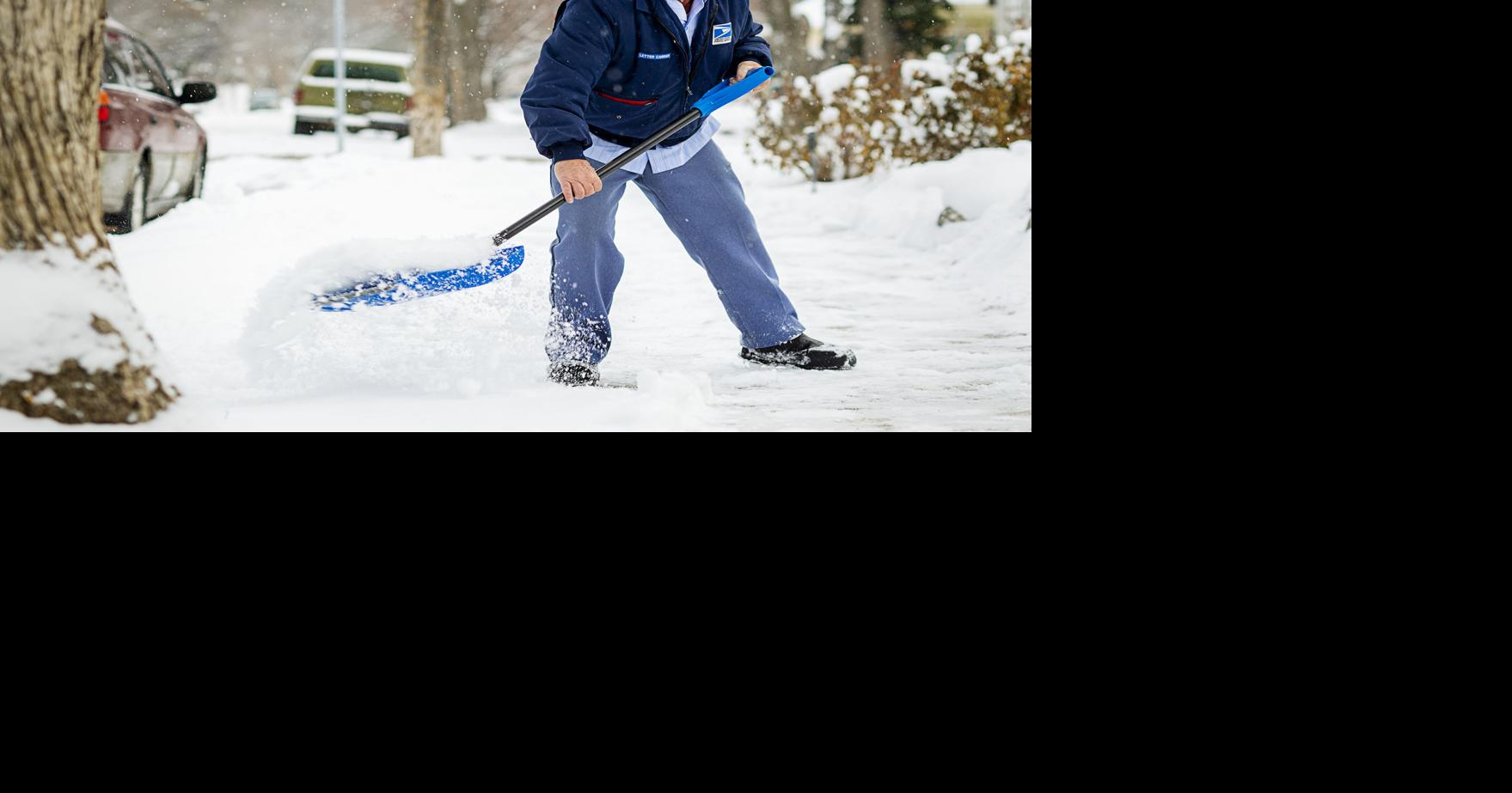 Local mailman shovels sidewalks, driveways after surprise snowstorm ...