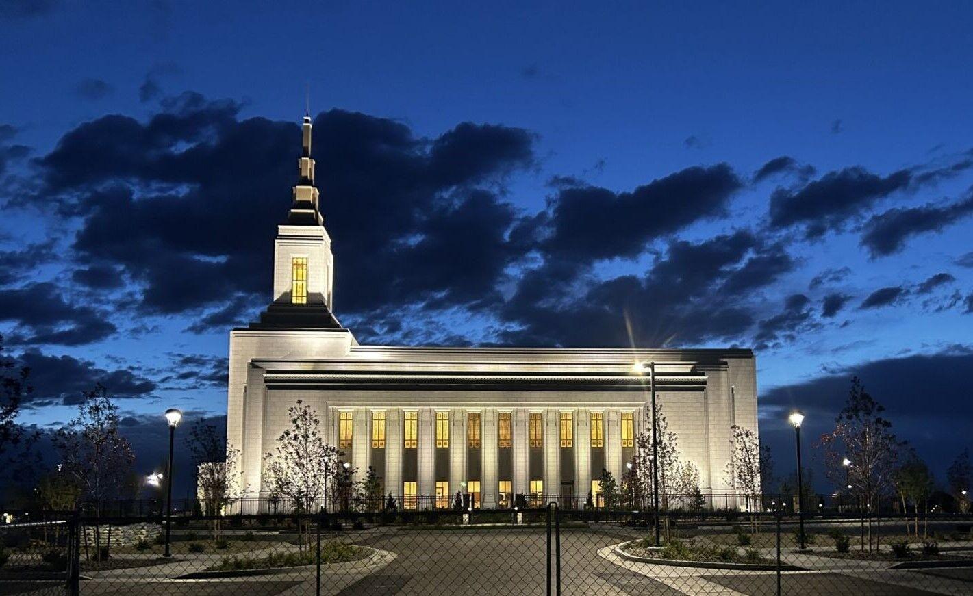Burley LDS temple construction nearing finishing touches | Christianity ...