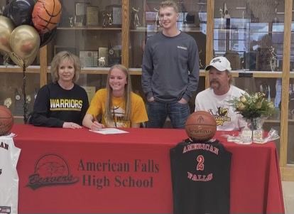 American Falls' basketball player McKenzie Long signs with Walla Walla ...