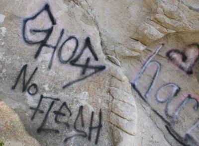 Historic landmark vandalized at City of Rocks | Local ...