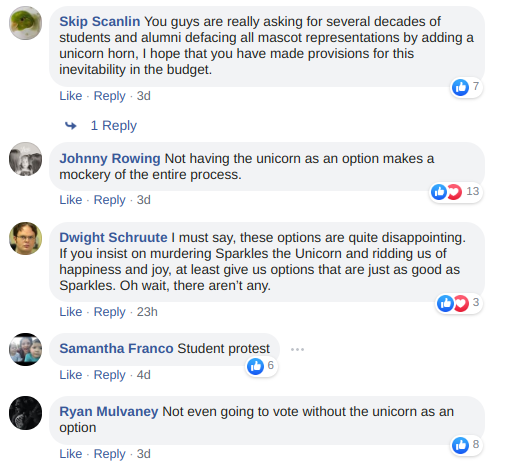 Sparkles sparks outrage: Could a unicorn become CWI's new mascot ...