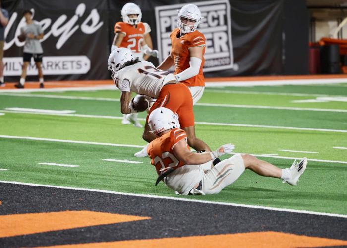 Photos of ISU Bengals football scrimmage at ICCU Dome | Freeaccess ...