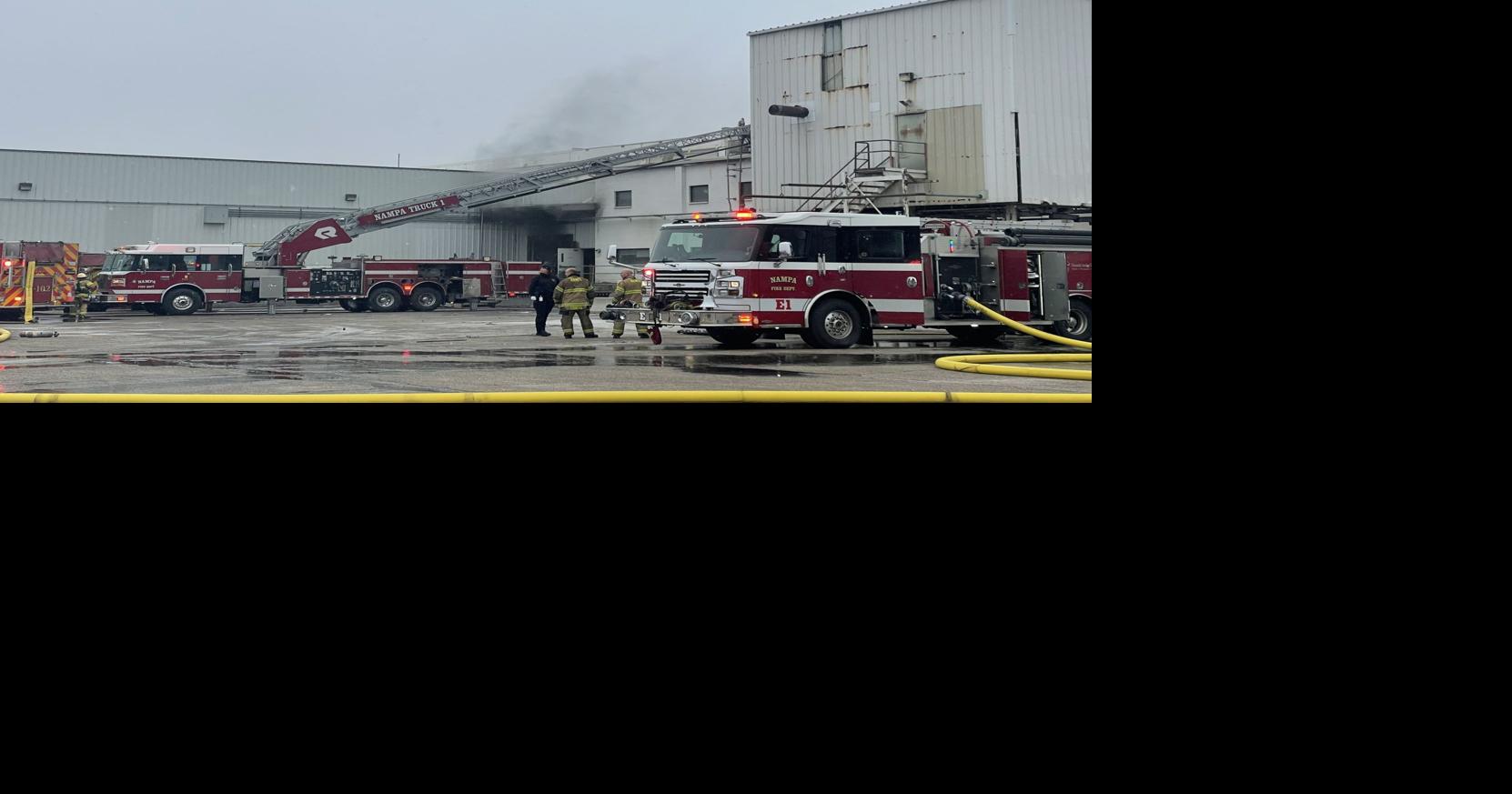 Three-alarm fire causes "decent amount of damage" to Simplot building ...