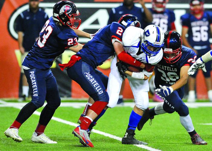 HS football: Poky powers past Preston — Host Indians hang on 41-33 ...