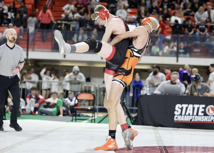 Malad boys wrestling still finds itself leading day 1 of state despite ...