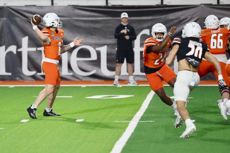 Photos of the ISU spring football game at the ICCU Dome | Isu ...