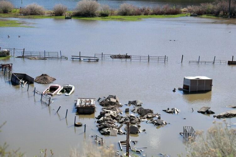 Portneuf River east of Inkom breaches bank as flood risk remains strong ...