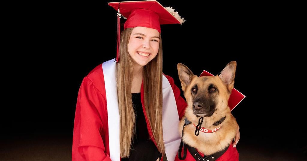 Local teen walks across graduation stage two years early with service ...