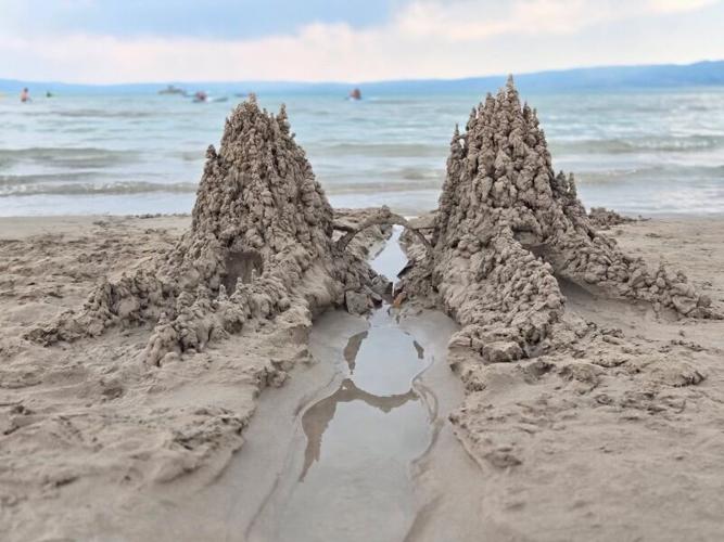 Sand, sun and a sneak peek at Summer: Bear Lake’s sand sculpture ...