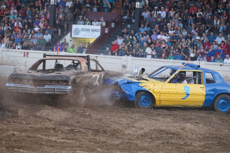 Photos of the September Slam Demolition Derby at the Eastern Idaho ...