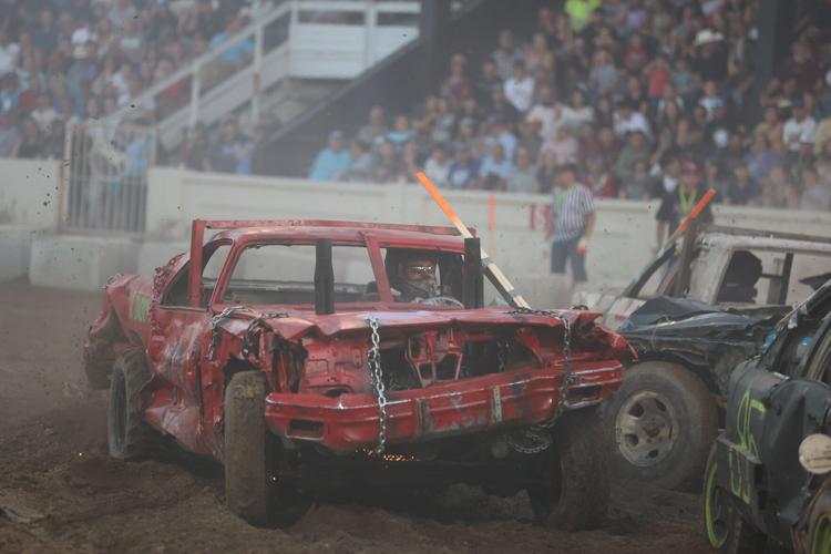 Photos of the September Slam Demolition Derby at the Eastern Idaho ...