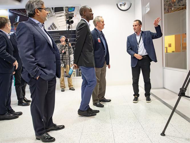 Micron touts progress on large expansion to federal leaders ...