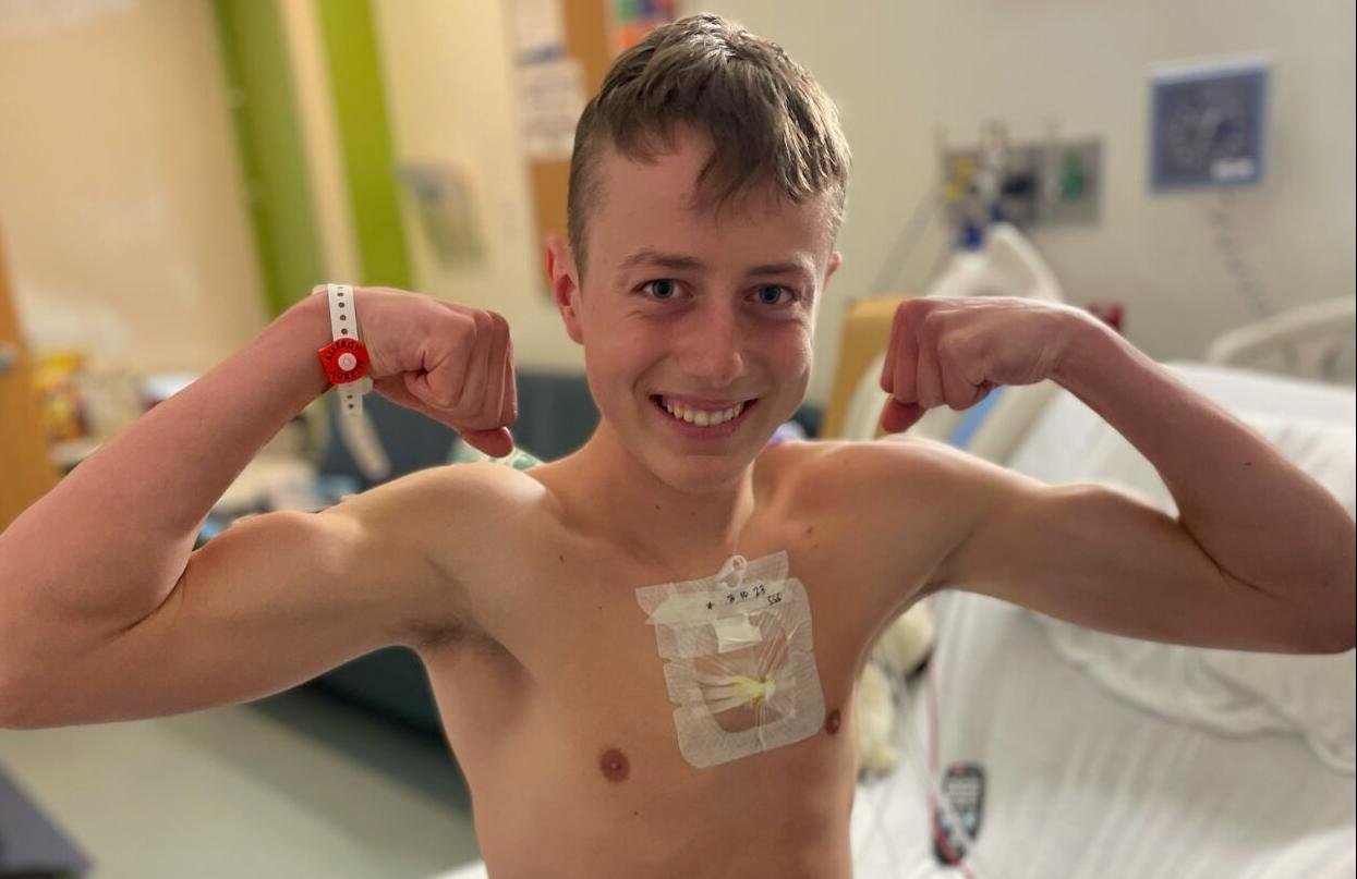 UNBEATABLE: Preston's Carter Perry went from overcoming cancer to ...