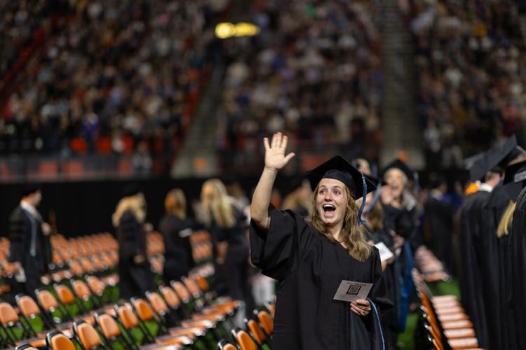 Photos of Idaho State University's commencement ceremonies at ICCU Dome | Freeaccess ...