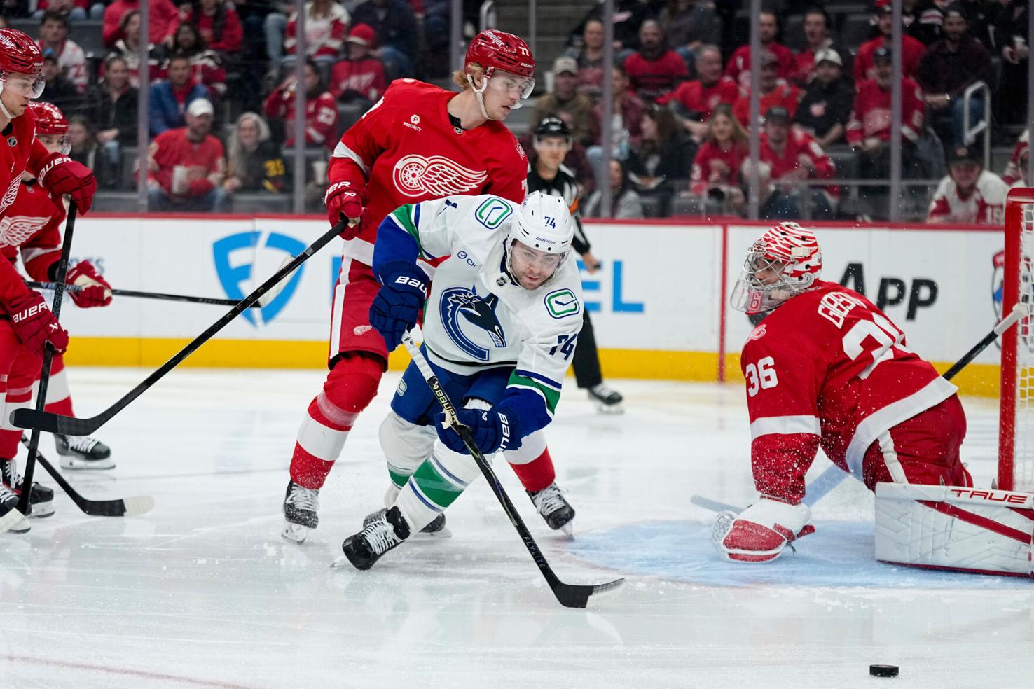 Canucks Red Wings Hockey | National | idahostatejournal.com