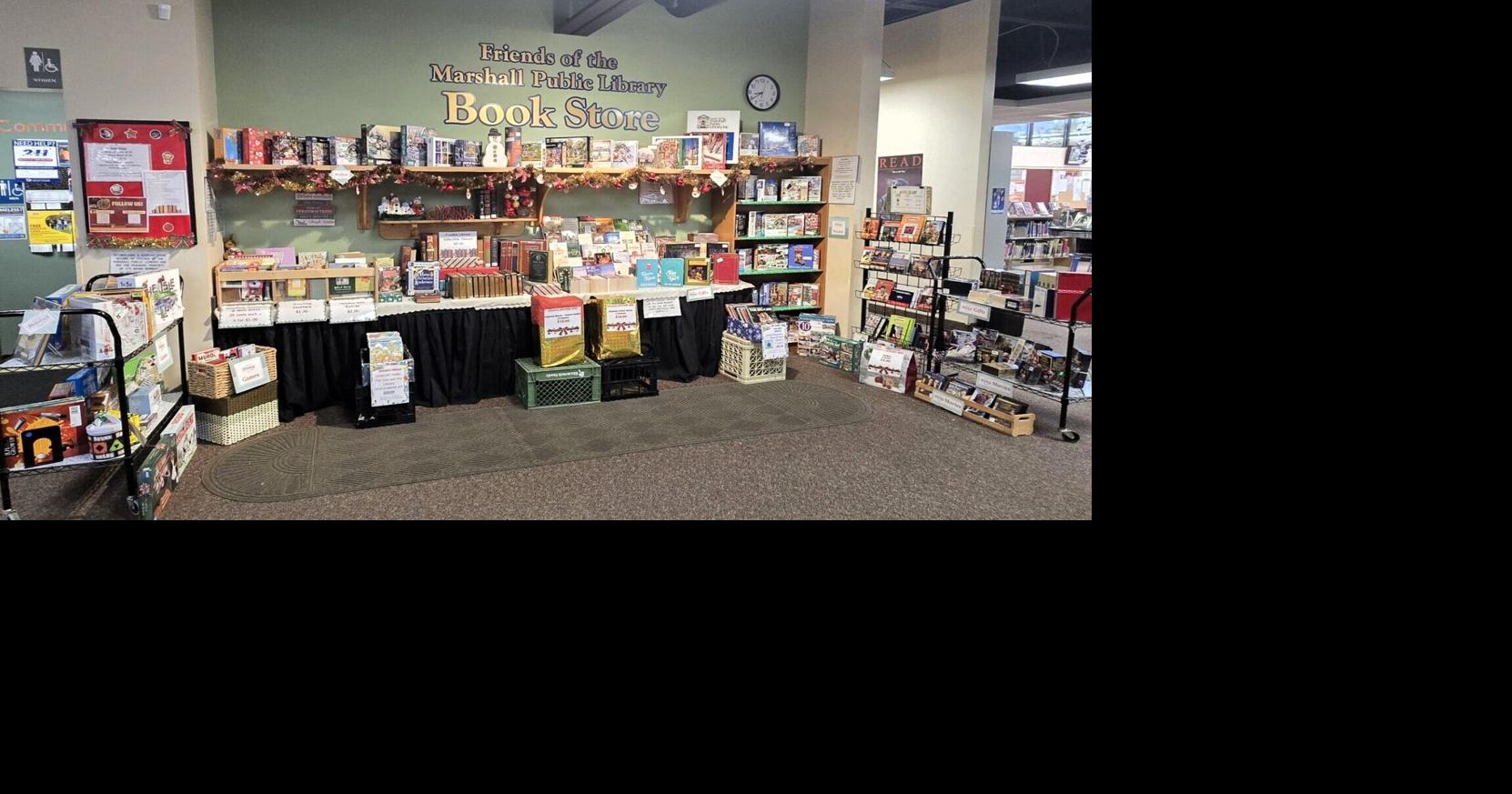 Marshall Public Library holiday gift store offers books, gifts for ...
