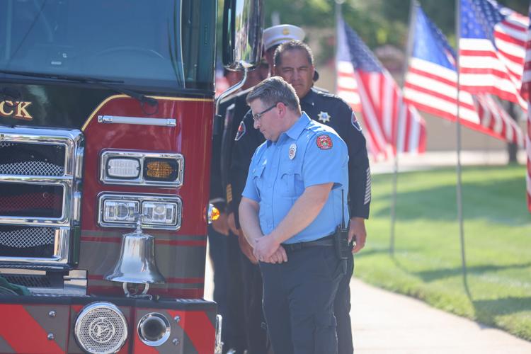 Photos of 9/11 commemoration ceremony at Bannock County Courthouse ...