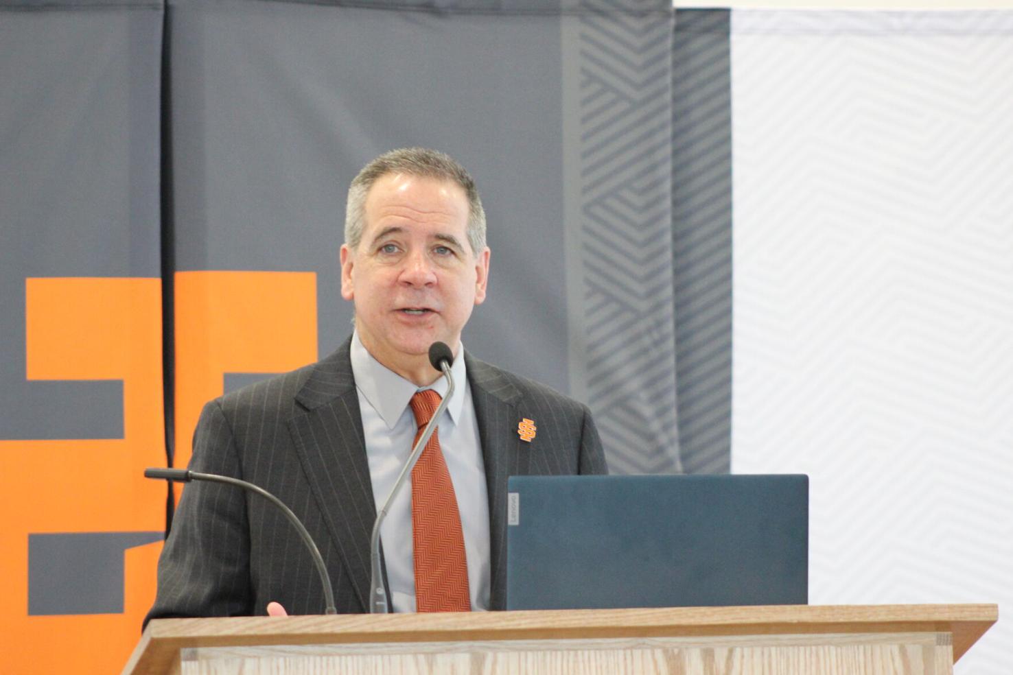 ISU President Wagner shares institution wins, visions during annual ...