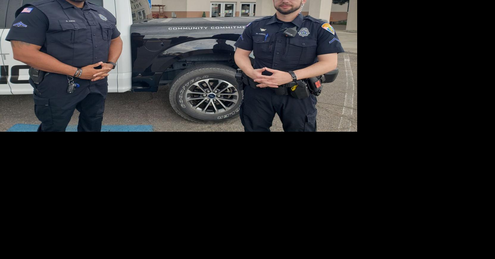 Pocatello police officers Johnson, Amos, Weinheimer and Handel to ...