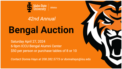 ISU athletics announces date and time of 42nd annual Bengal Auction ...