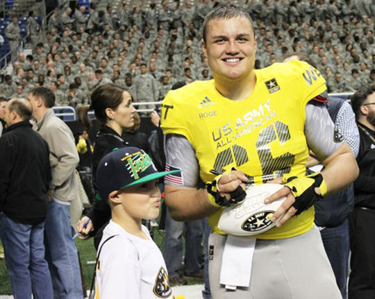 Former Highland offensive lineman Tristen Hoge signs with New York Jets ...