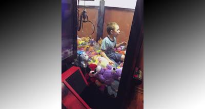 Give me a toy — Boy gets trapped in vending machine | Local ...