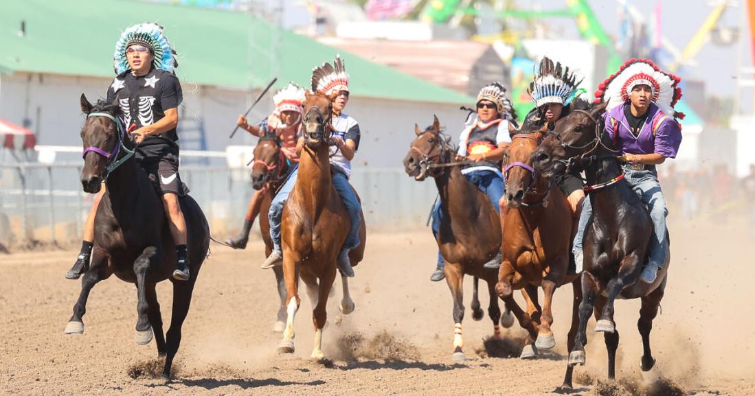Photos of the Indian relay races at the Eastern Idaho State Fair in ...