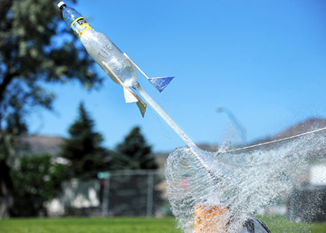 Area youths get to build and launch water rockets | Members ...