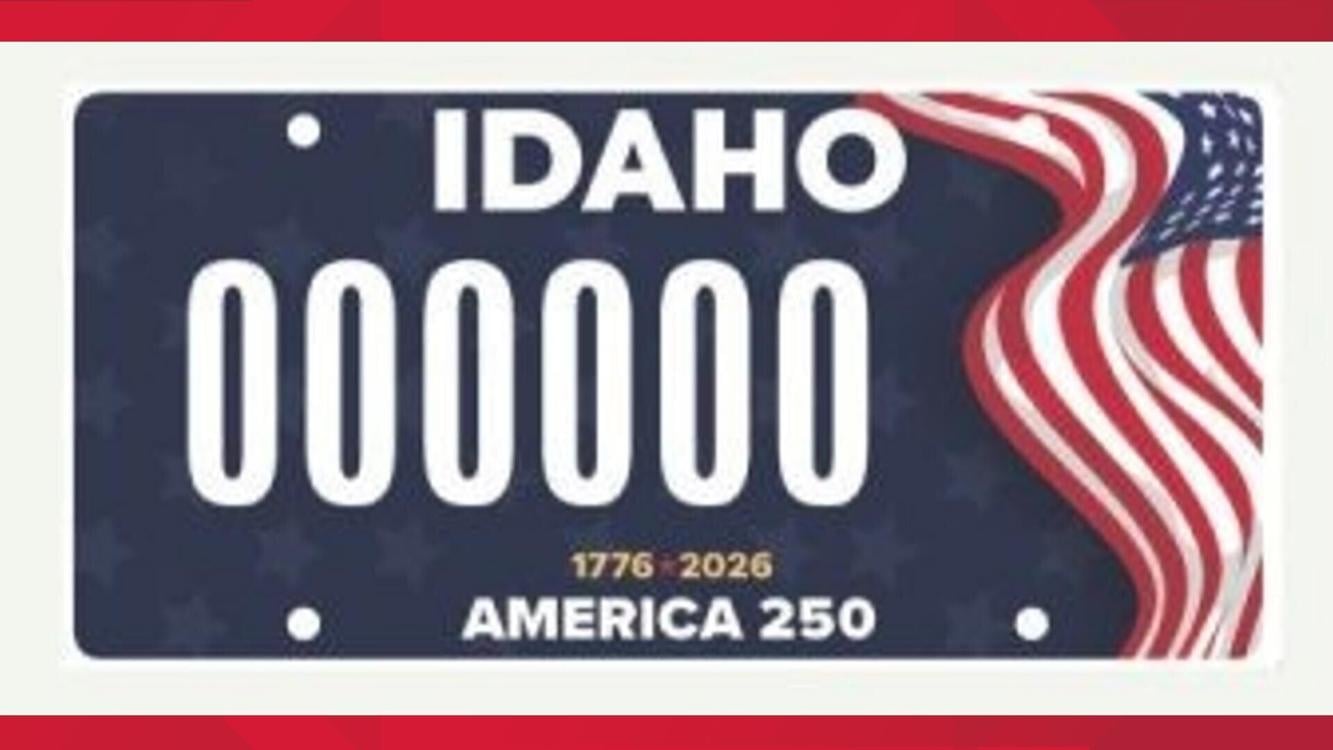 Idaho DMV releases new America 250 license plate | Highway ...