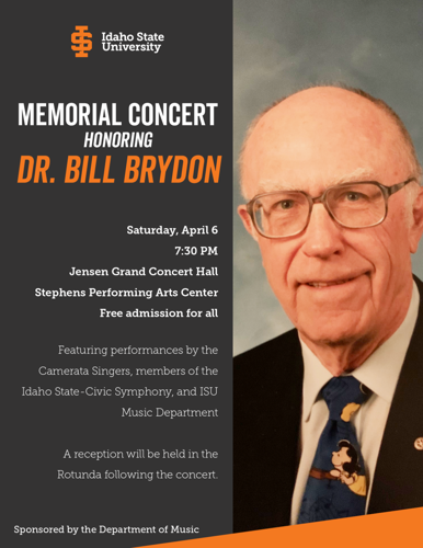 Free memorial concert in honor of late physician Bill Brydon set for ...