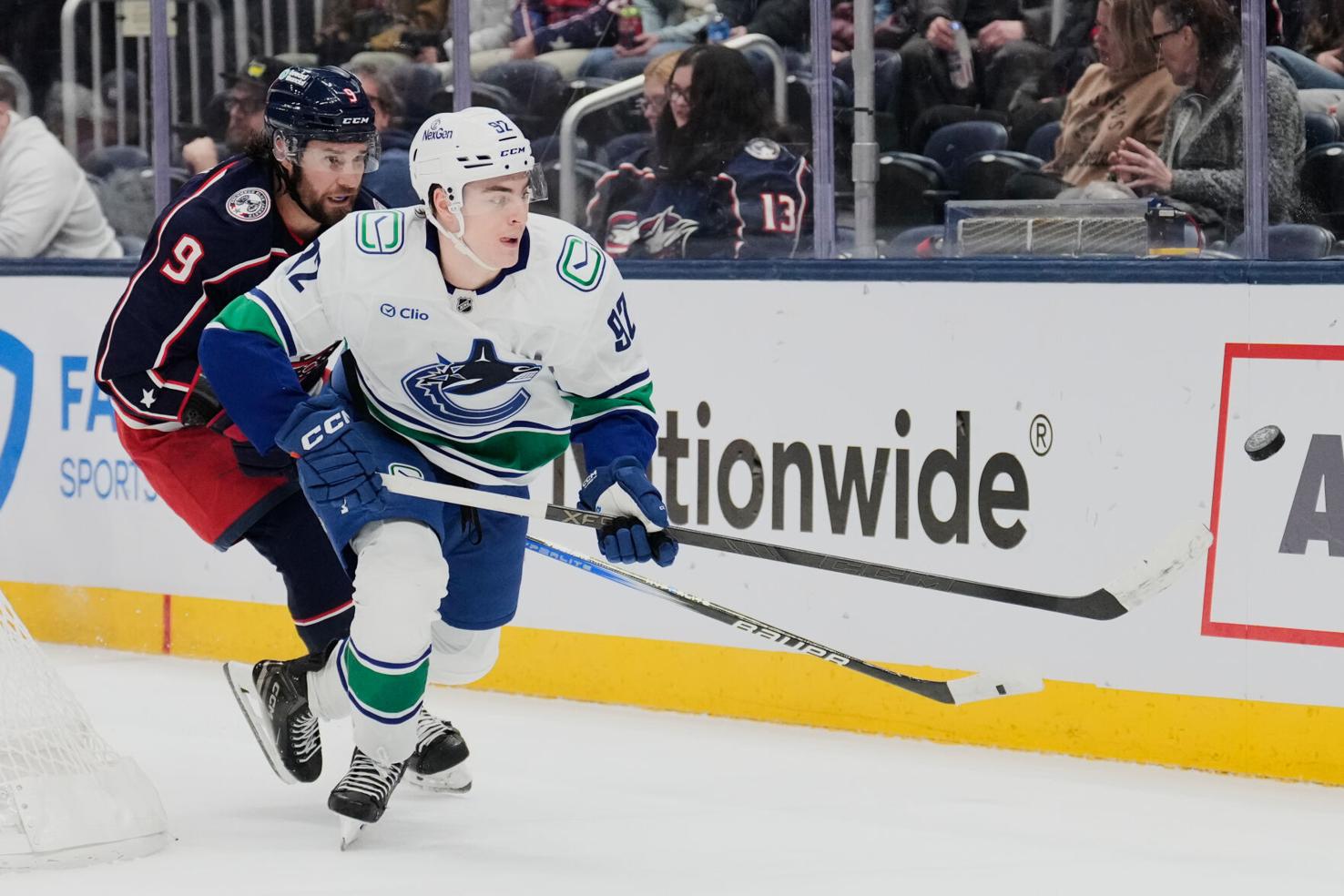 Canucks Blue Jackets Hockey | National | idahostatejournal.com