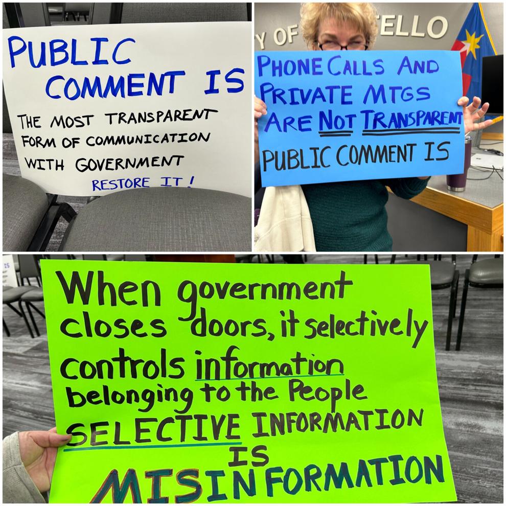 Protest held at Pocatello City Council meeting over elimination of ...