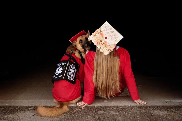 Local teen walks across graduation stage two years early with service ...