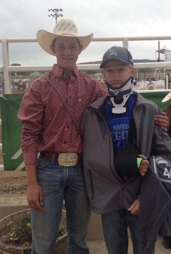 Malad's Riggin Smith honored at state finals rodeo after car accident ...
