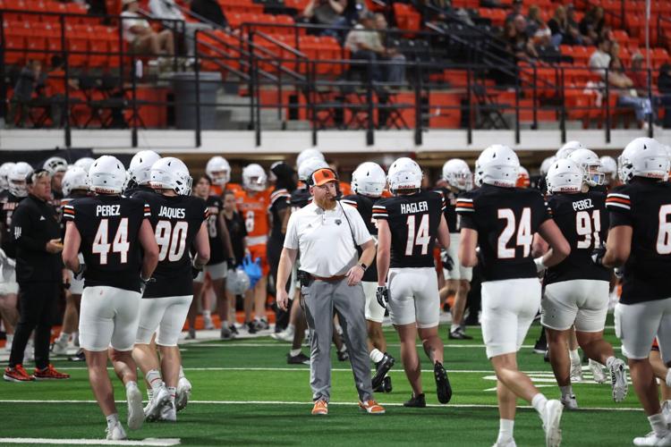 Photos of the ISU spring football game at the ICCU Dome | Isu ...