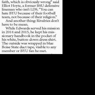 The BSU/BYU rivalry through the eyes of LDS Bronco fans | Sport ...