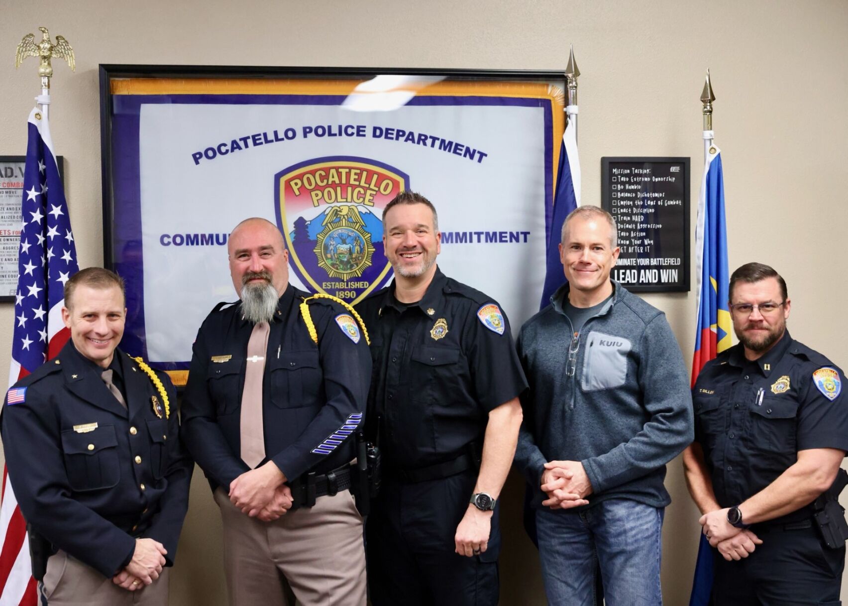 HUMILITY AND GRATITUDE: Lt. Ian Nelson retires from Pocatello Police ...
