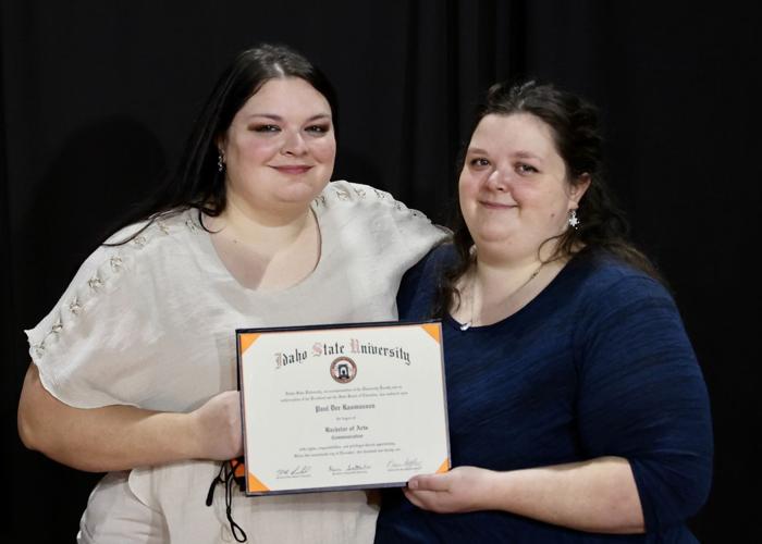 Daughters accept posthumous degree for ISU graduate who died of COVID ...