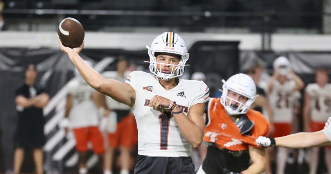 Photos of ISU Bengals football scrimmage at ICCU Dome | Freeaccess ...