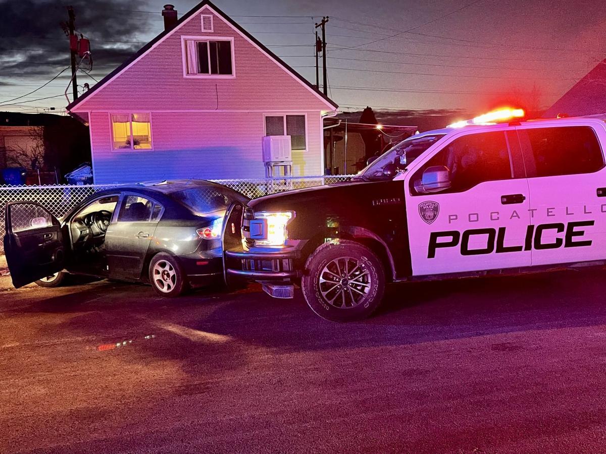 Authorities: Fugitive crashes into Pocatello police vehicle before ...