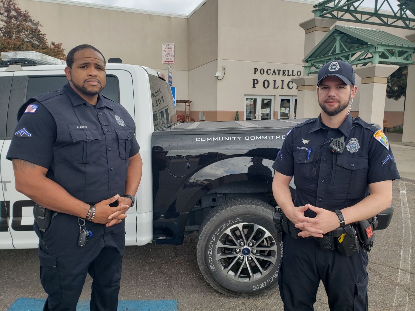'BEYOND LUCKY AND EXTREMELY BLESSED': Officers wounded by AR-15 gunfire ...
